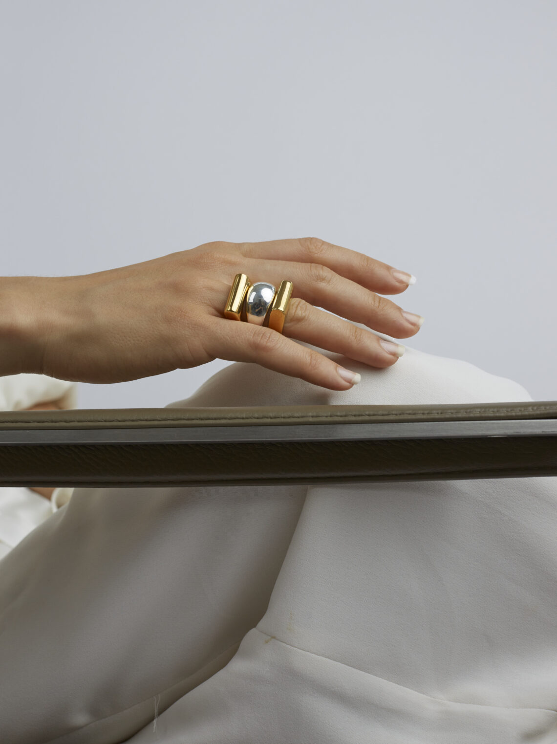 The Silver Ridge Ring - Tilly Sveaas Jewellery